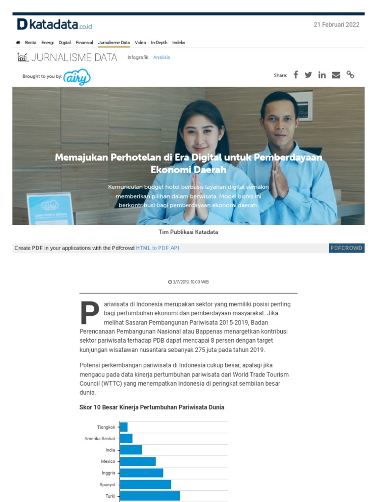 Katadata Co Id Timpublikasikatadata Analisisdata 5e9a57afa1f | PDF