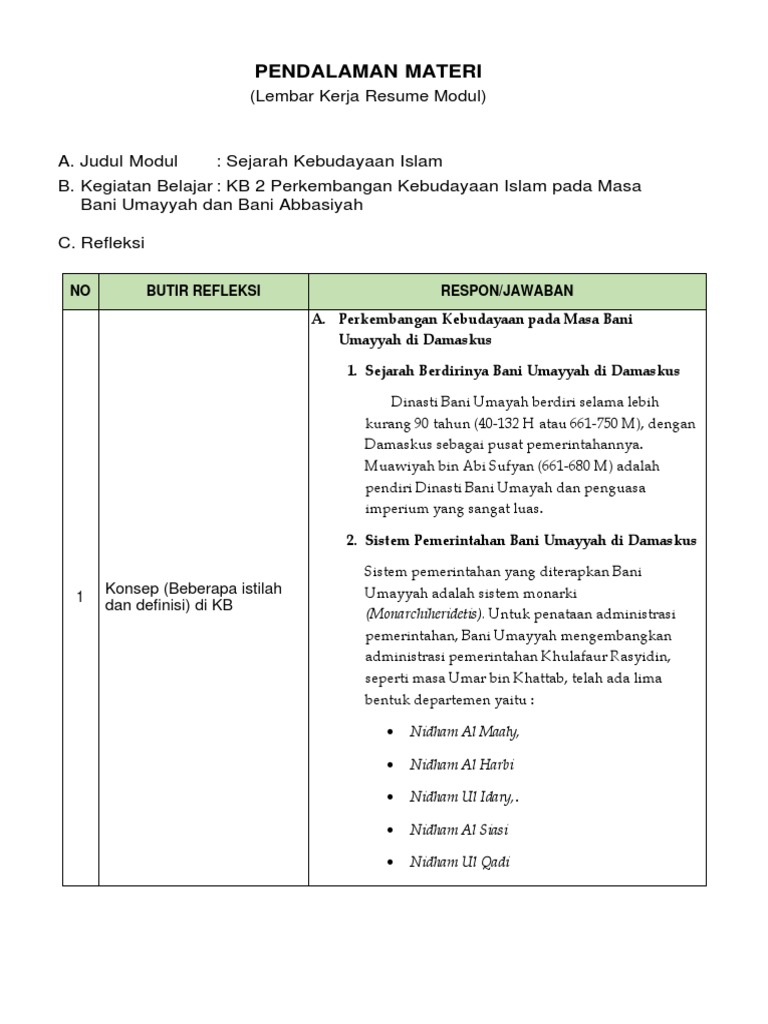 LK - Modul SKI Resume KB 2 | PDF