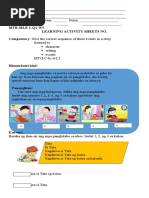 Filipino1 - Q3 - Module14 - Mga Babala Sa Paligid - v1 | PDF