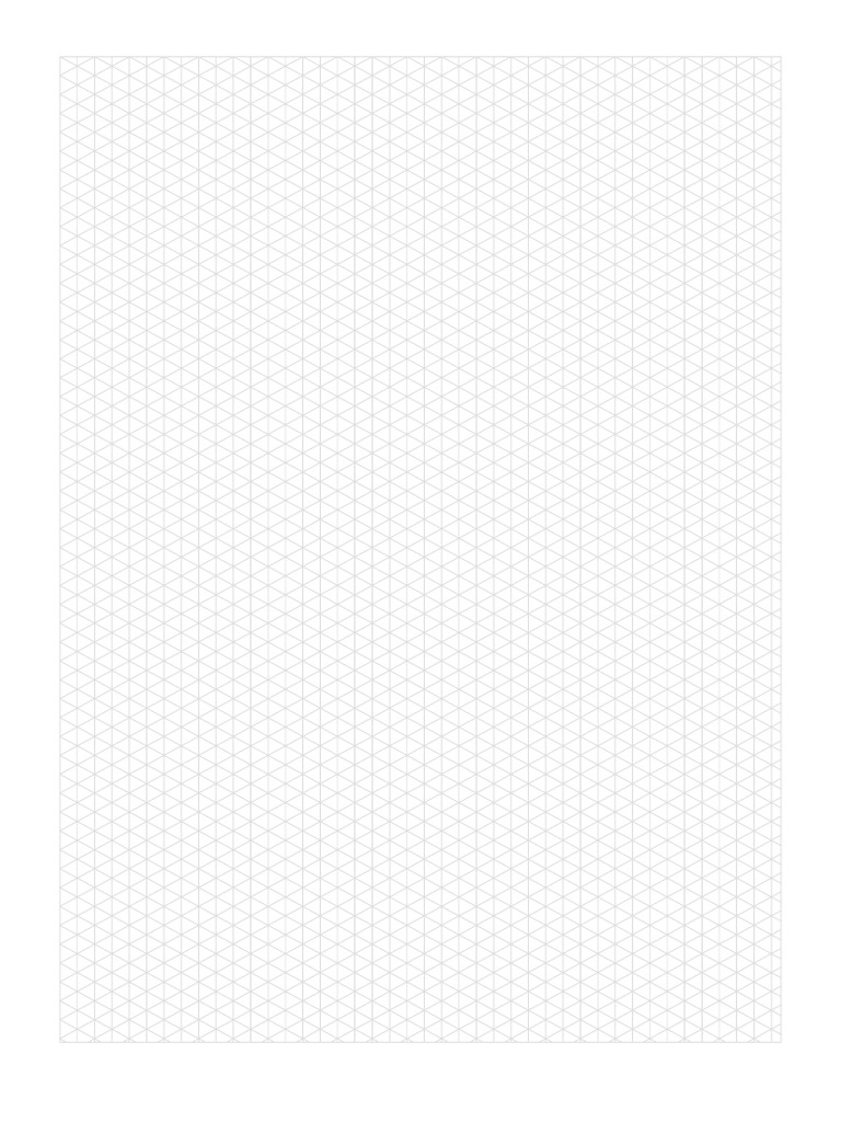 Padrão Isométrico A4-5mm | PDF