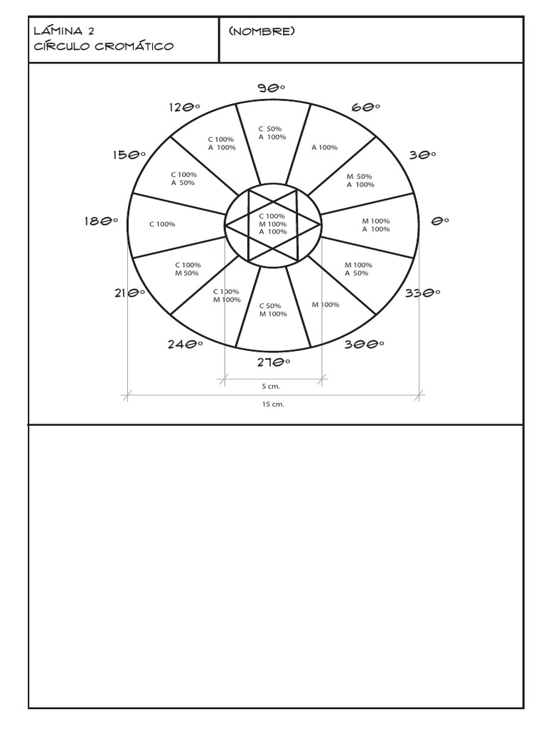 Ejercicio: Círculo Cromático | PDF