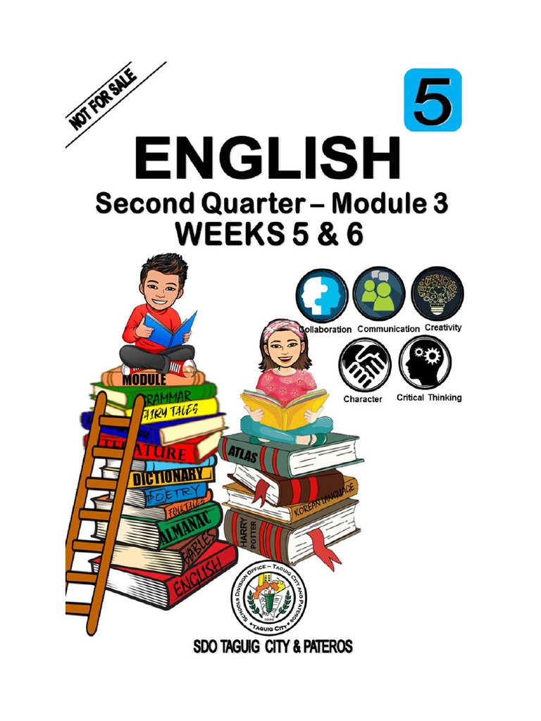 ENG5 Q2 MODULE 3 WEEKS 5 6 APPROVED For Printing | PDF | Stereotypes | Insects