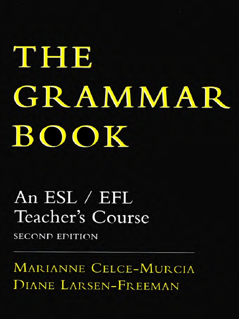The Grammar Book | PDF