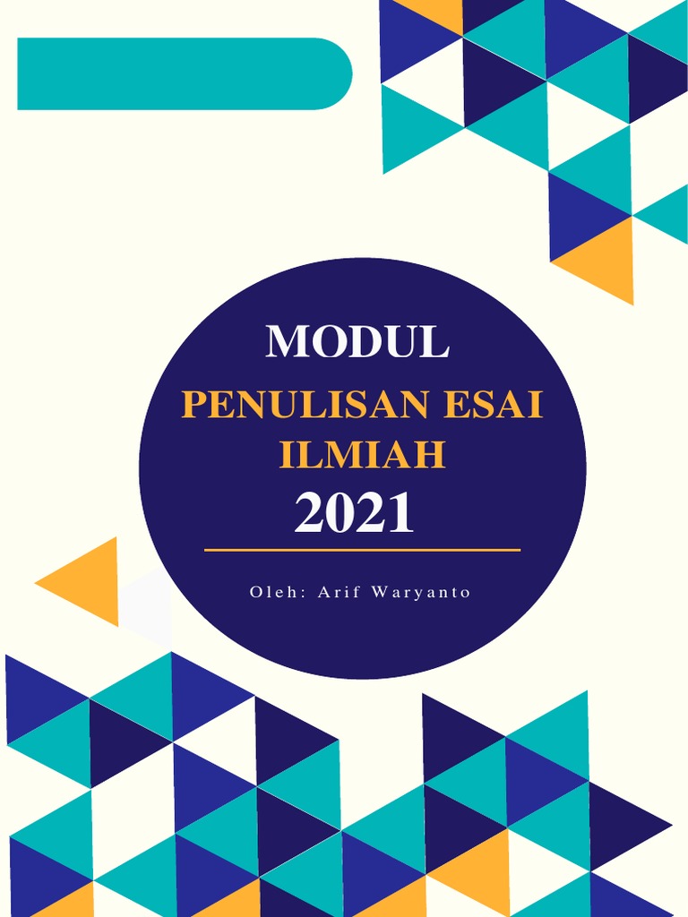 Modul Penulisan Esai Ilmiah - Arif Waryanto | PDF