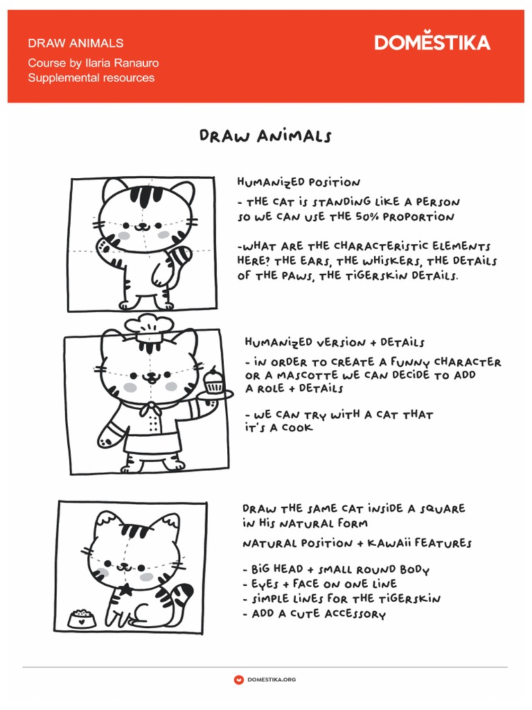 6 Animals by Ilaria Ranauro | PDF