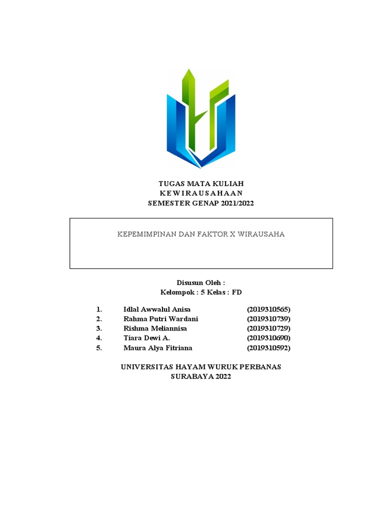 Kel 5 KWU - FD - MG5 | PDF