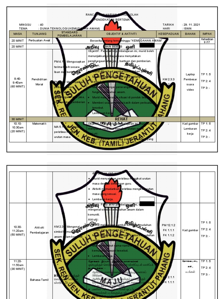 RPH M40 Kemudahan Awam | PDF
