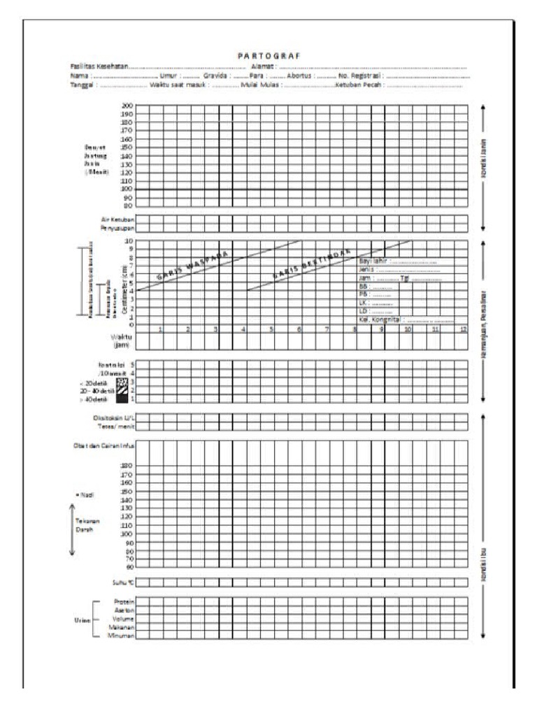 Partograf | PDF