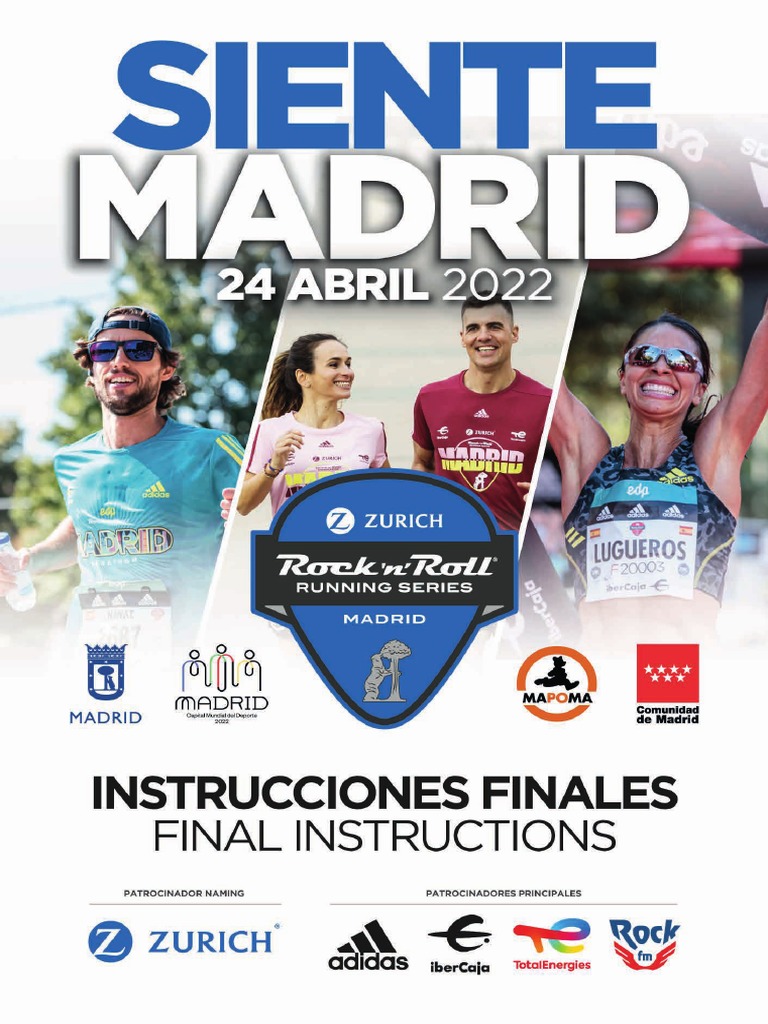 Instrucciones Finales R&R Running Series Madrid | PDF | Aplicación movil