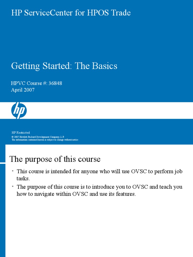 Getting Started - The Basics (Slides) | PDF | Menu (Computing) | Login