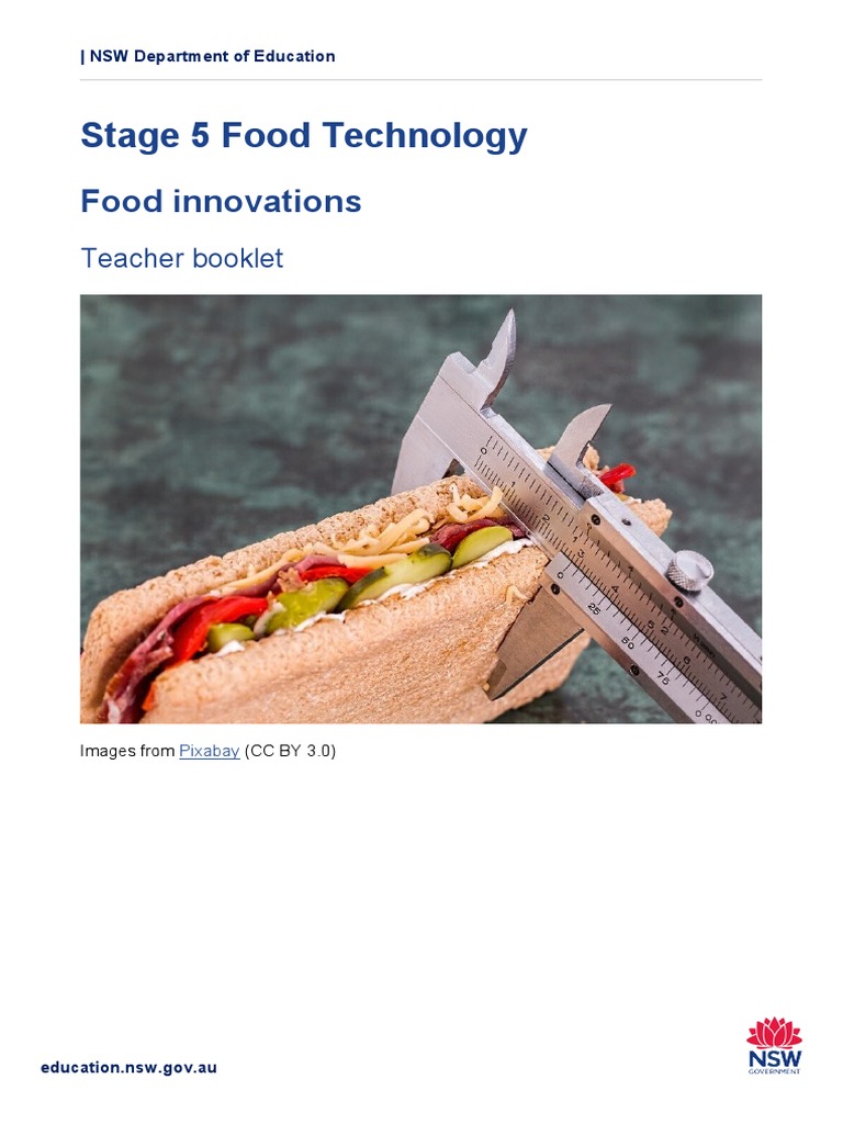 Food Product Development Teacher Booklet St5 | PDF | Foods | Packaging ...
