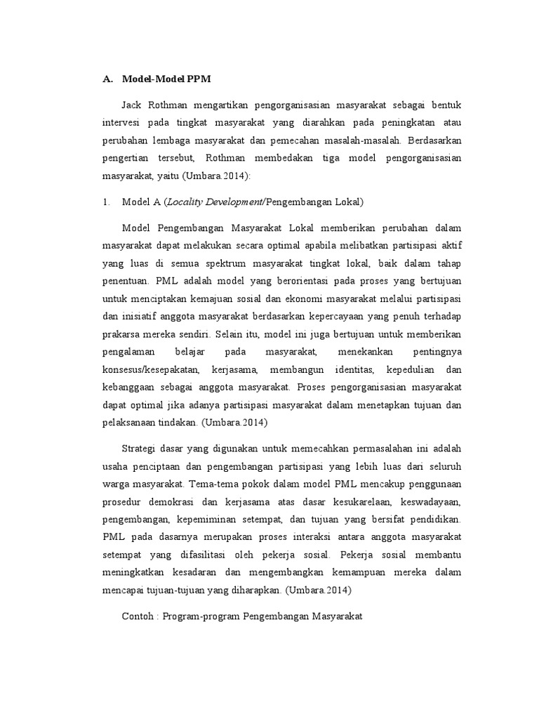 Pelaksaan PPM Dilapangan Dan PNPM Mandiri | PDF | Ilmu Sosial | Pengembangan Diri