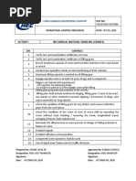 Man Basket Checklist | PDF | Crane (Machine) | Elevator