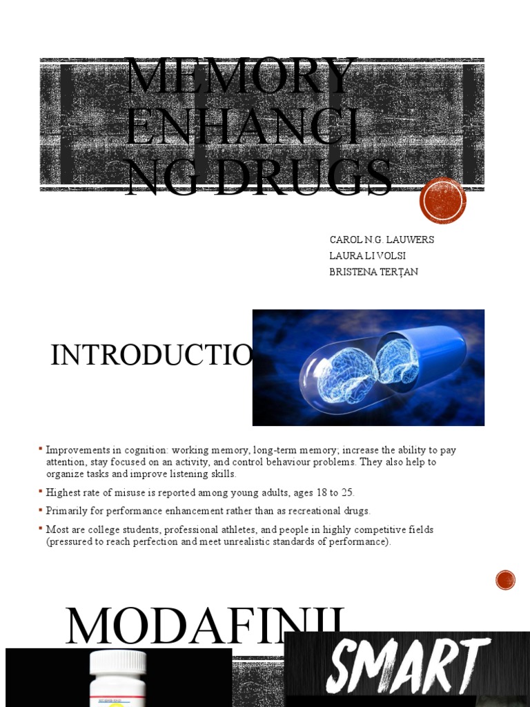 Memory Enhancing Drugs | PDF | Stimulant | Attention Deficit ...