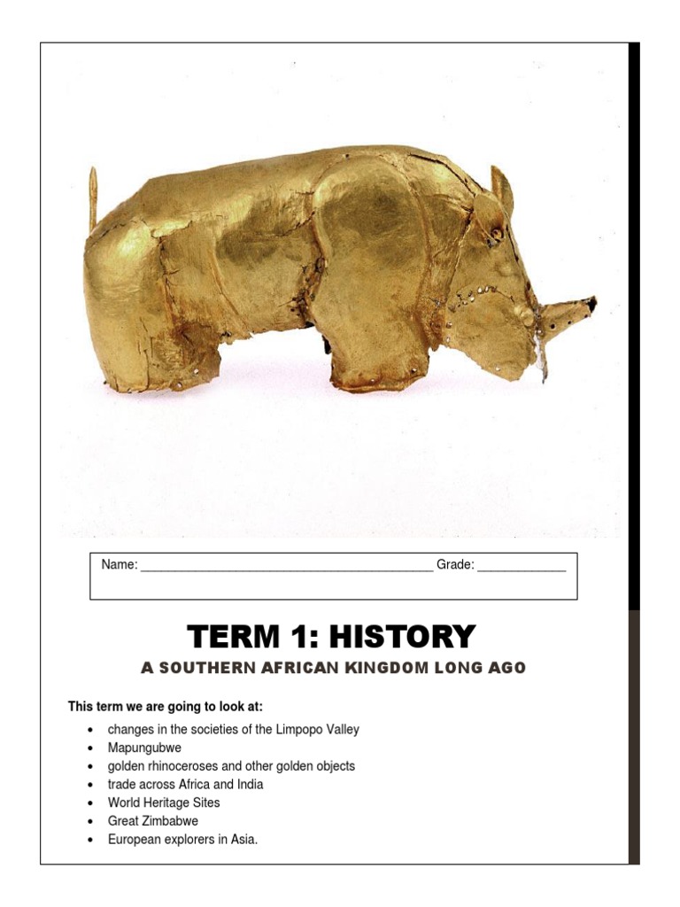 Social Sciences Grade 6 History Term 1 Workbook | PDF | Marco Polo ...