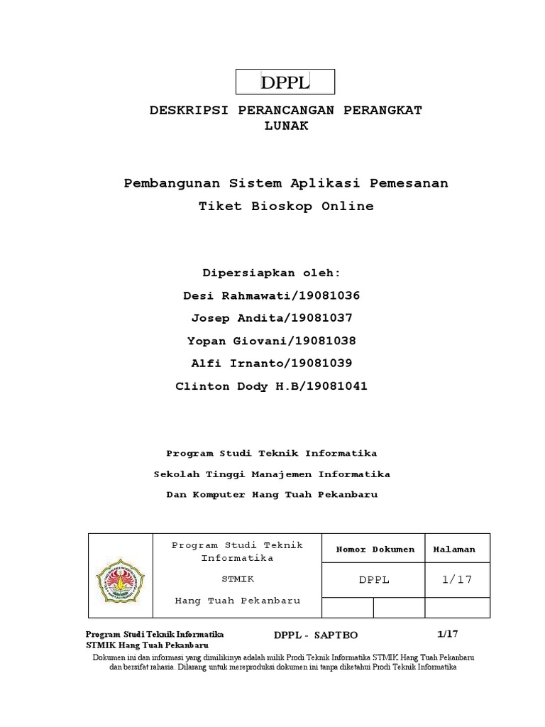 DPPL - Kelompok 7 | PDF | Komputer | Teknologi & Rekayasa