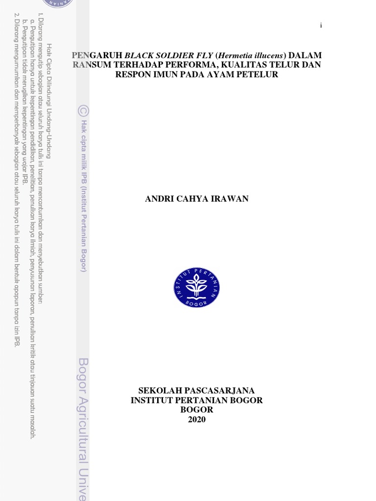 Repository IPB - BSF Peptide | PDF