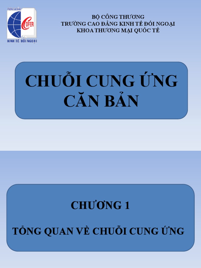 Chu I Cung NG CB - Chương 1 | PDF