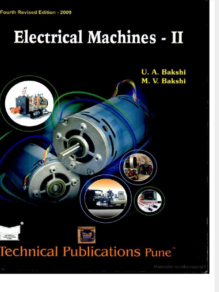 Electrical Machines Vol 2 4thed Ua Bakshi MV Bakshi | PDF