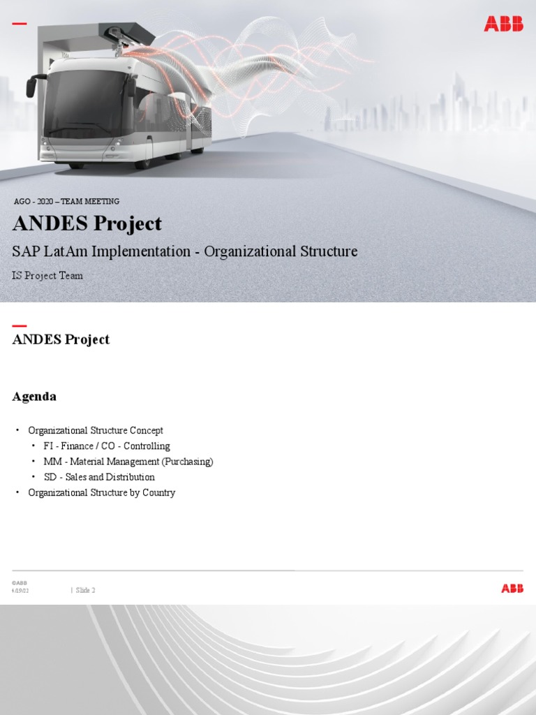 ANDES Project (SAP LatAm) - Organizatinal Structure - COL y ECU | PDF ...