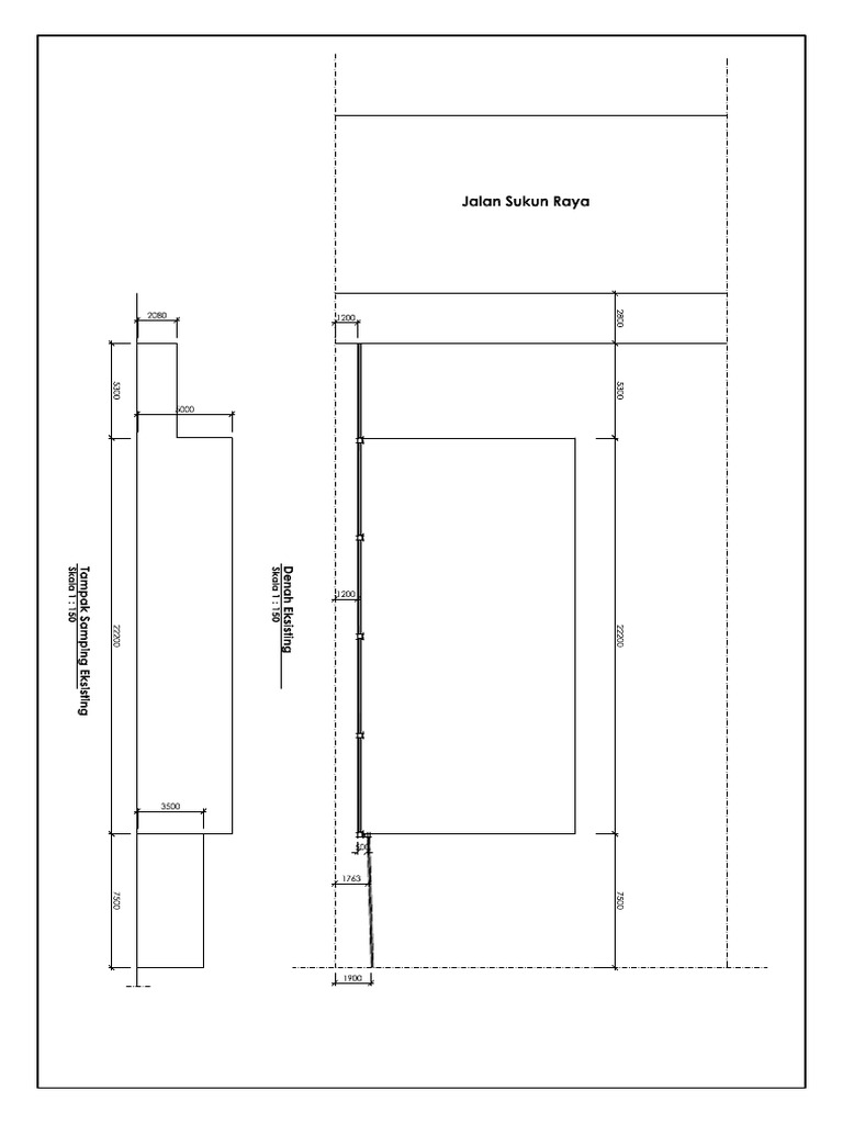 Gambar Eksisting | PDF