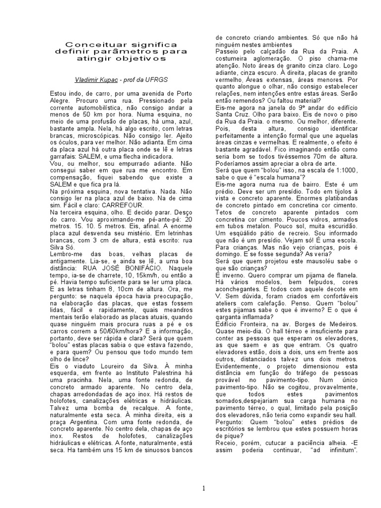 Texto Cenceituação Kupac | PDF | Arte