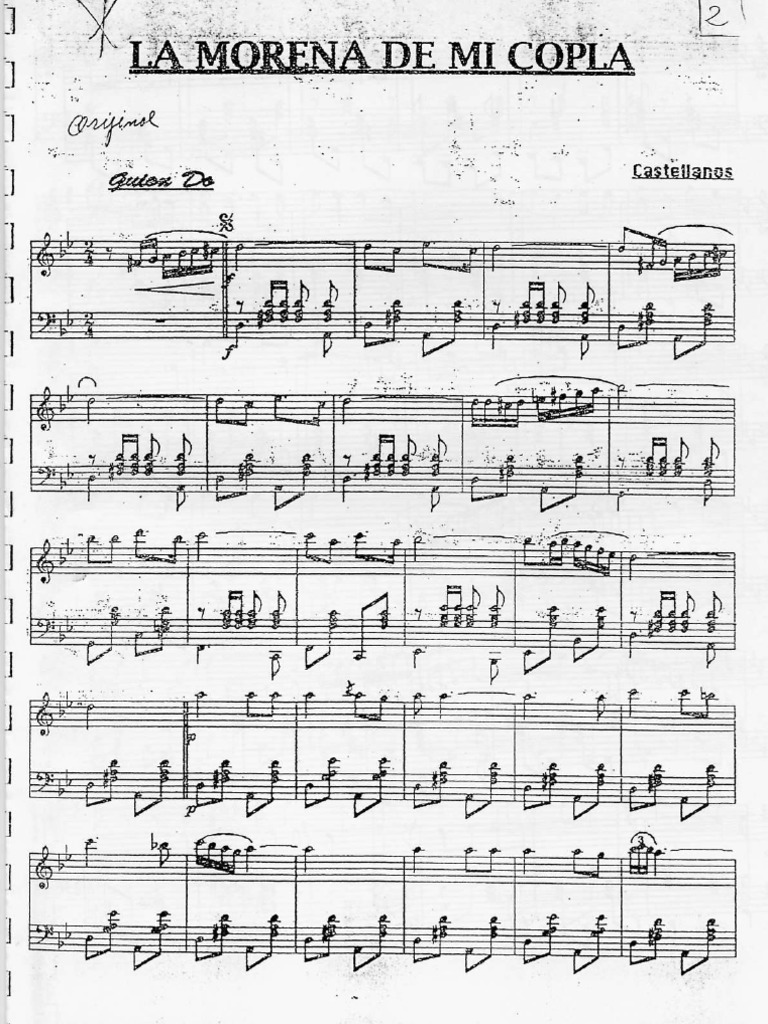 La Morena de Mi Copla | PDF