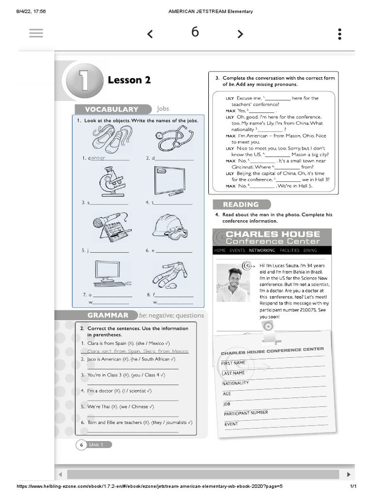 AMERICAN JETSTREAM Elementary | PDF