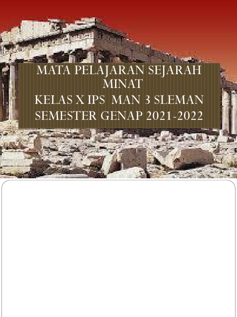 Sejarah Minat X Ips - Part 13-Yunani | PDF