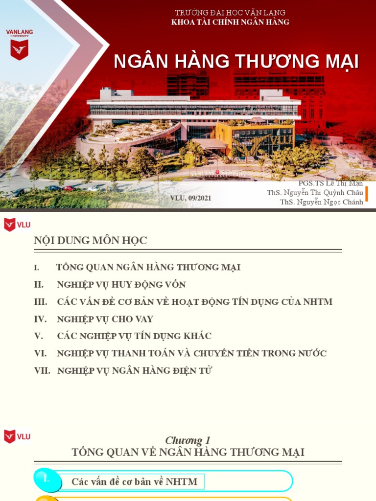 Chuong 1 - Tong Quan NHTM | PDF