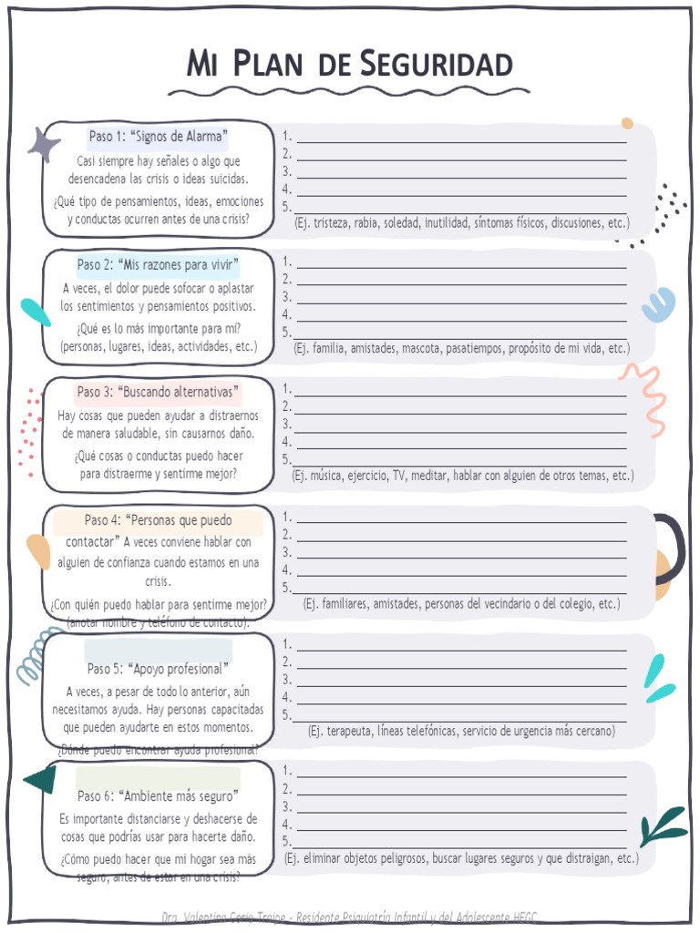 Mi Plan de Seguridad Ok | PDF | Experiencia subjetiva | Ciencias del ...