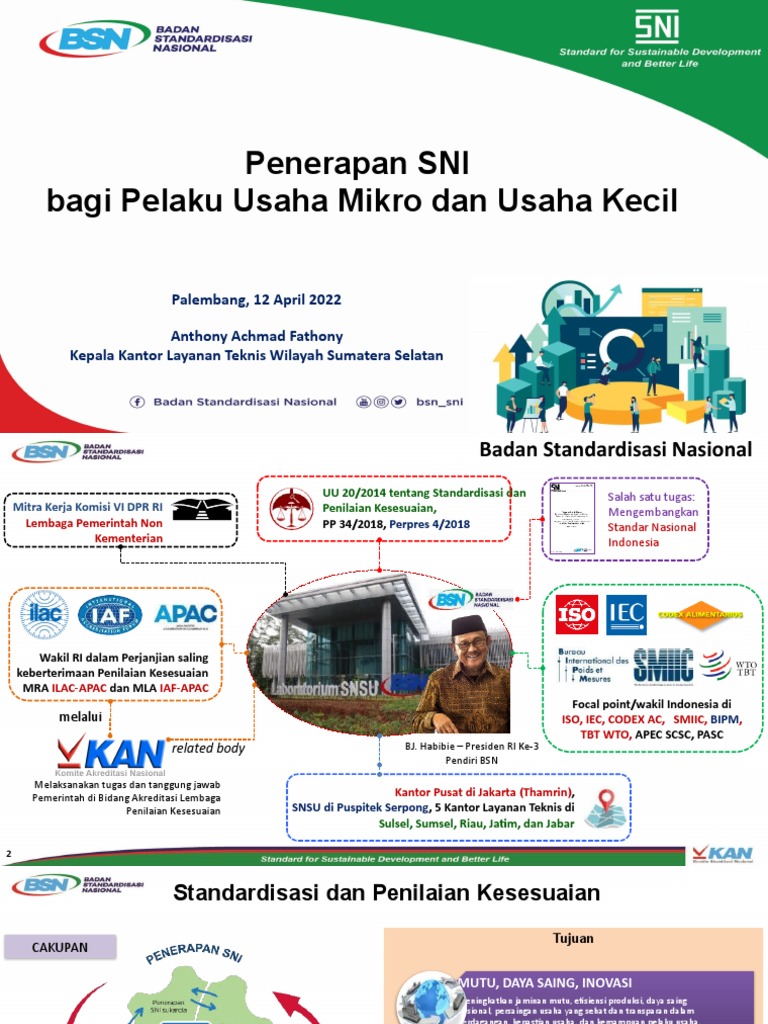 Penerapan SNI Di UMKM | PDF