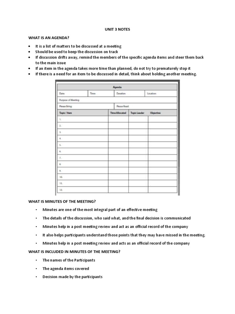 Unit 3 Notes | PDF | Conversation | Communication