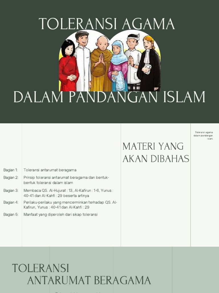 Toleransi Agama dalam Islam | PDF