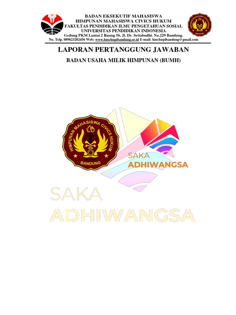 Laporan BUMH HMCH UPI 2023 | PDF