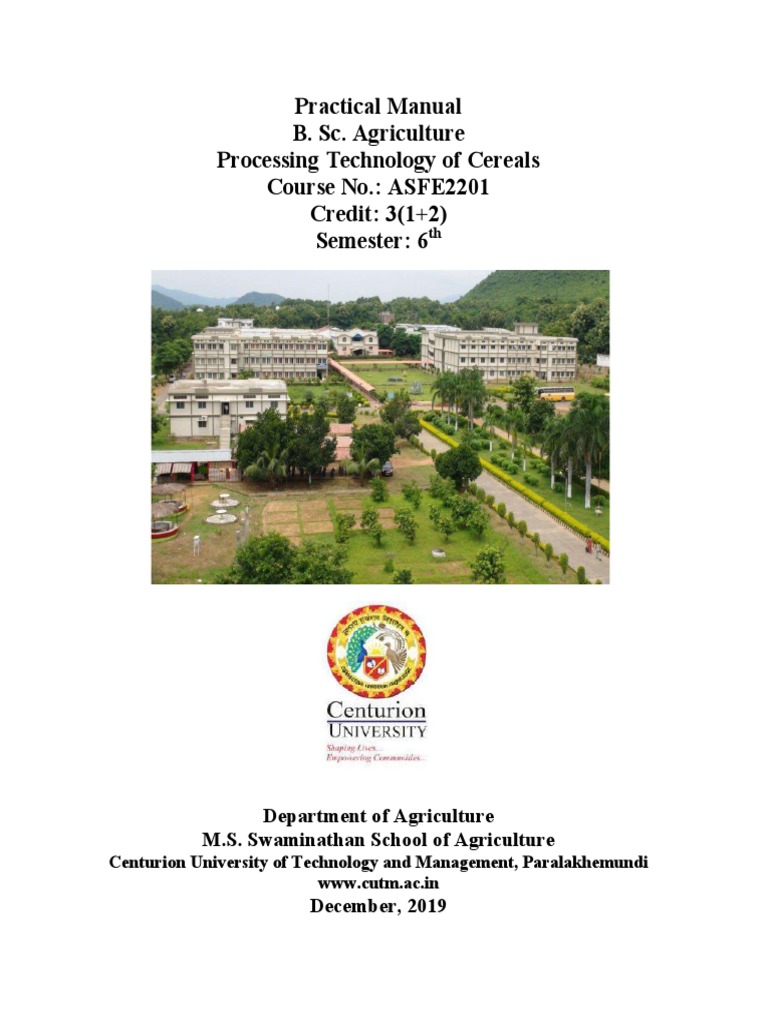 Cereal Processing Technology Manual | PDF | Popcorn | Noodle