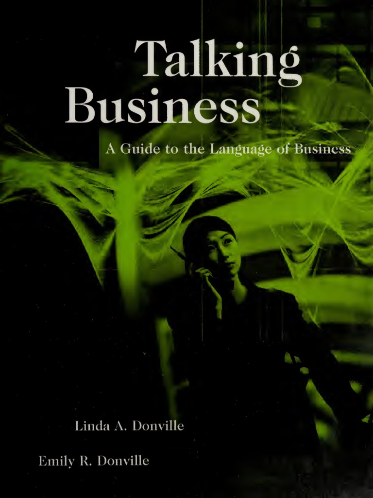 Talking Business - A Guide To The Language of Business | PDF ...