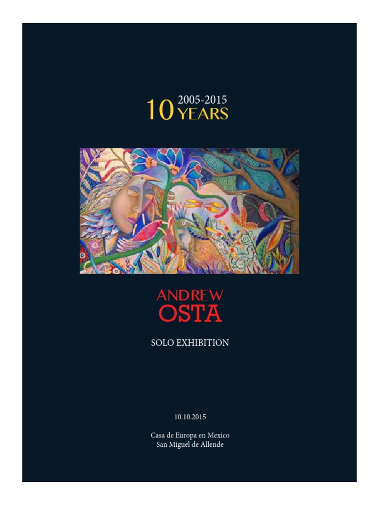 Andrew Osta 2015 Art Catalogue. Oil Paintings. Ukrainian / Canadian ...