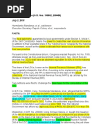 Mandanas v. Ochoa Case Digest | PDF | Devolution | Mandamus