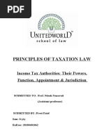Income Tax Officers Rank Hierarchy | PDF | Money | Government Of India