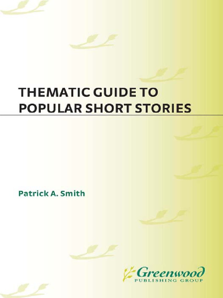 Patrick A. Smith - Thematic Guide To Popular Short Stories (2002) | PDF