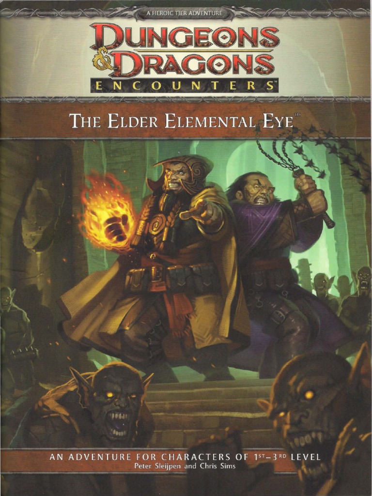 The Elder Elemental Eye | PDF | Dungeons & Dragons