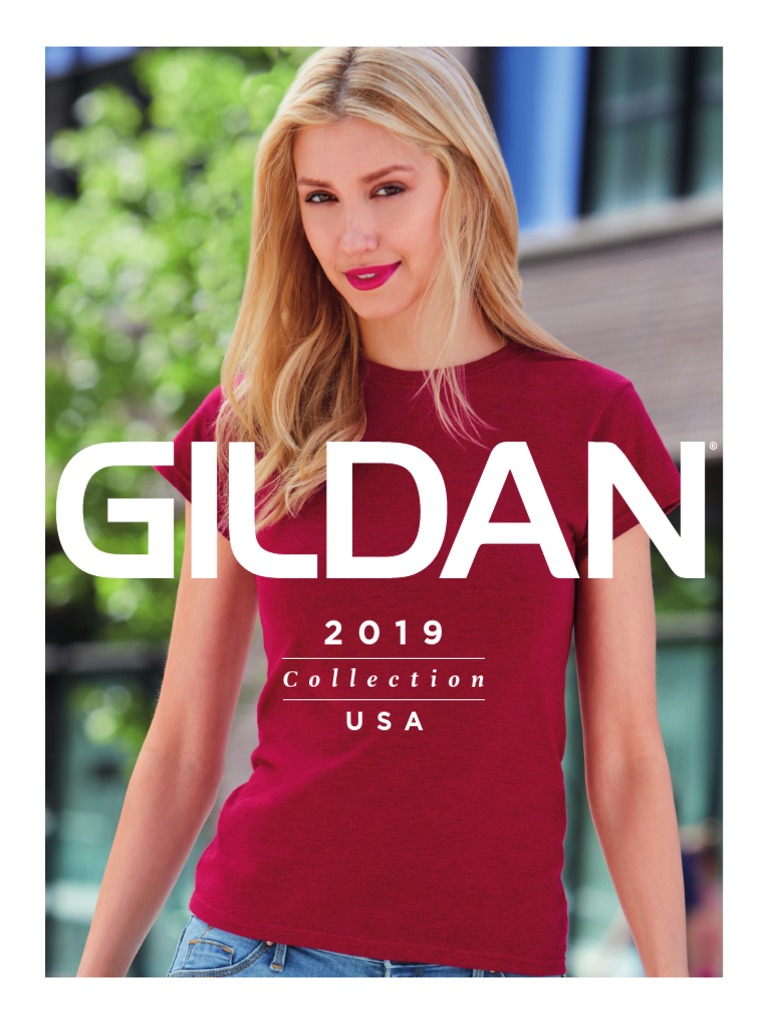 2019 Gildan USA Catalog | PDF | T Shirt | Knitting