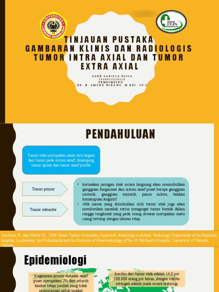 Gambaran Klinis Dan Radiologis Tumor Intra Dan Extra Axial | PDF