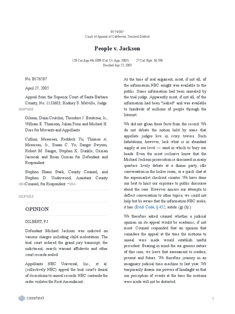 People v. Jackson | PDF | Standard Of Review | Burden Of Proof (Law)