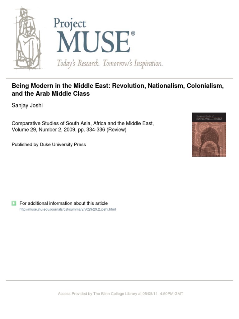 Being Modern in The Middle East Revolution Nationalism and Colonialism ...