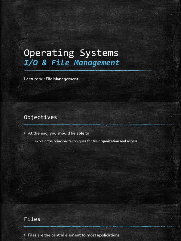 File Organization and Performance in Operating Systems | PDF | Computer File | File System