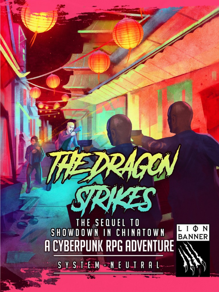 The Dragon Strikes - Cyberpunk RPG Adventure | PDF