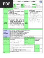 Yearly Lesson Plan Form 1 2022 | PDF | Teachers | Lesson Plan