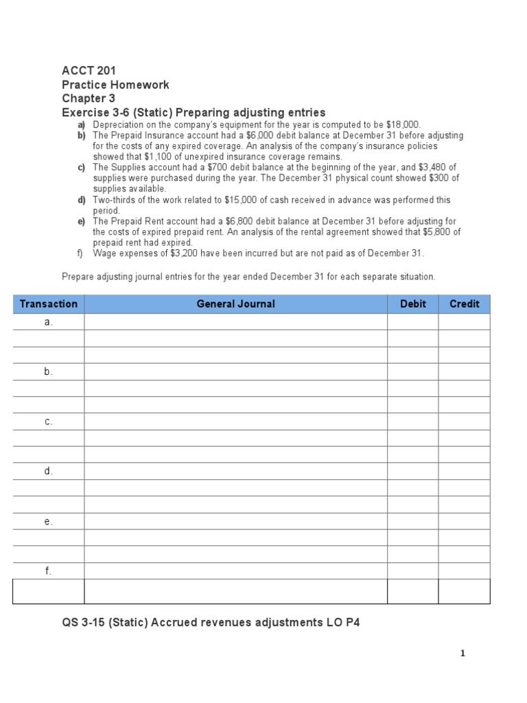 Year-End Adjusting Journal Entries | PDF | Debits And Credits | Credit Card